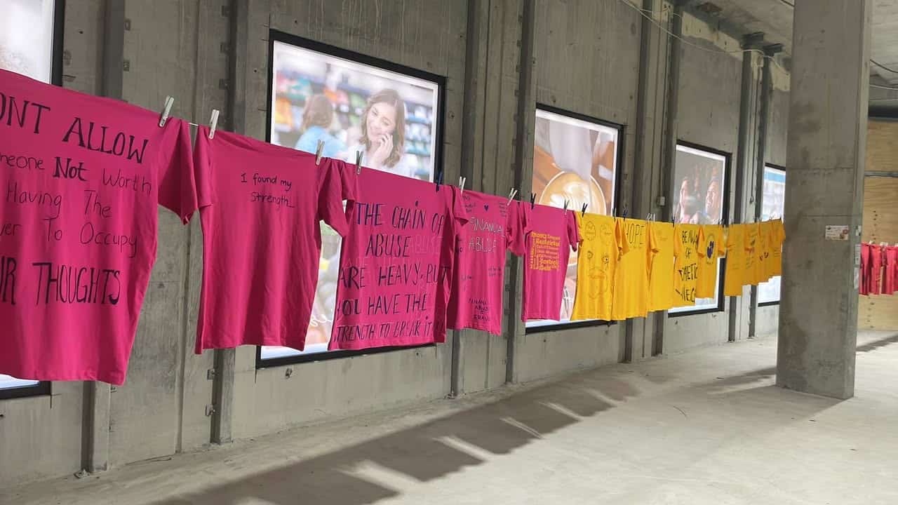 Support for victims of violence: The Clothesline Project