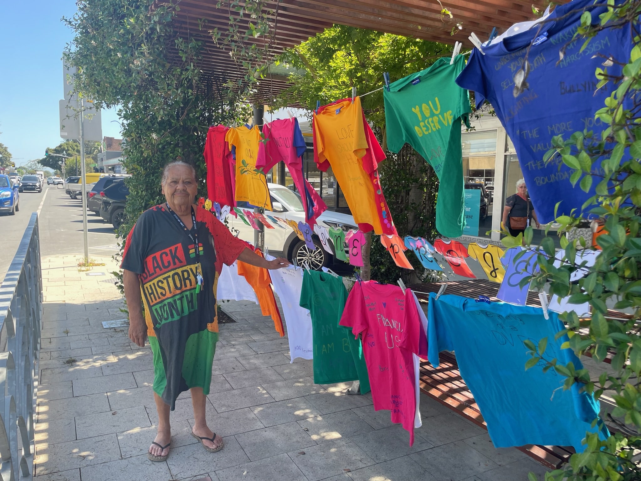Support for victims of violence: The Clothesline Project